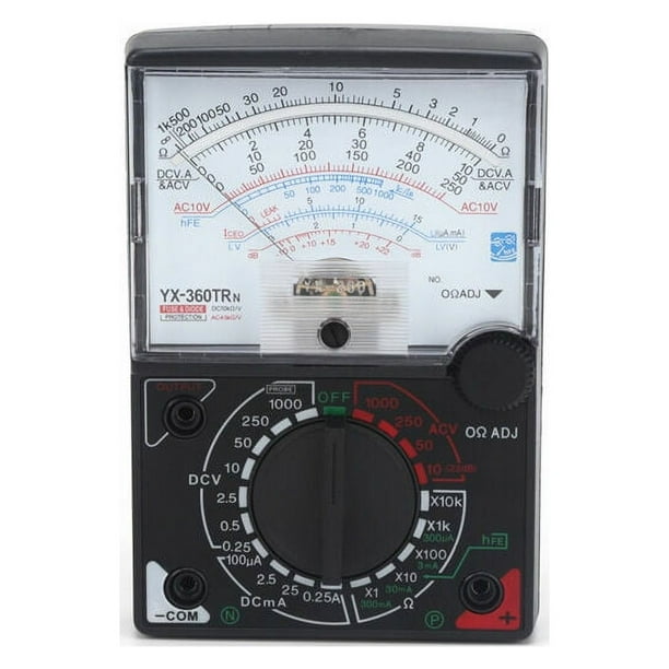 Analog Multimeter Multimeter Tester AC DC Voltmeter Ammeter Ohmmeter ...
