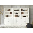 Newport Bookcase with Doors - Multiple Finishes - Walmart.com