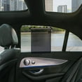 Auto Drive 1 Count Blue Retractable Roller Windshield Visor Sun Shade ...