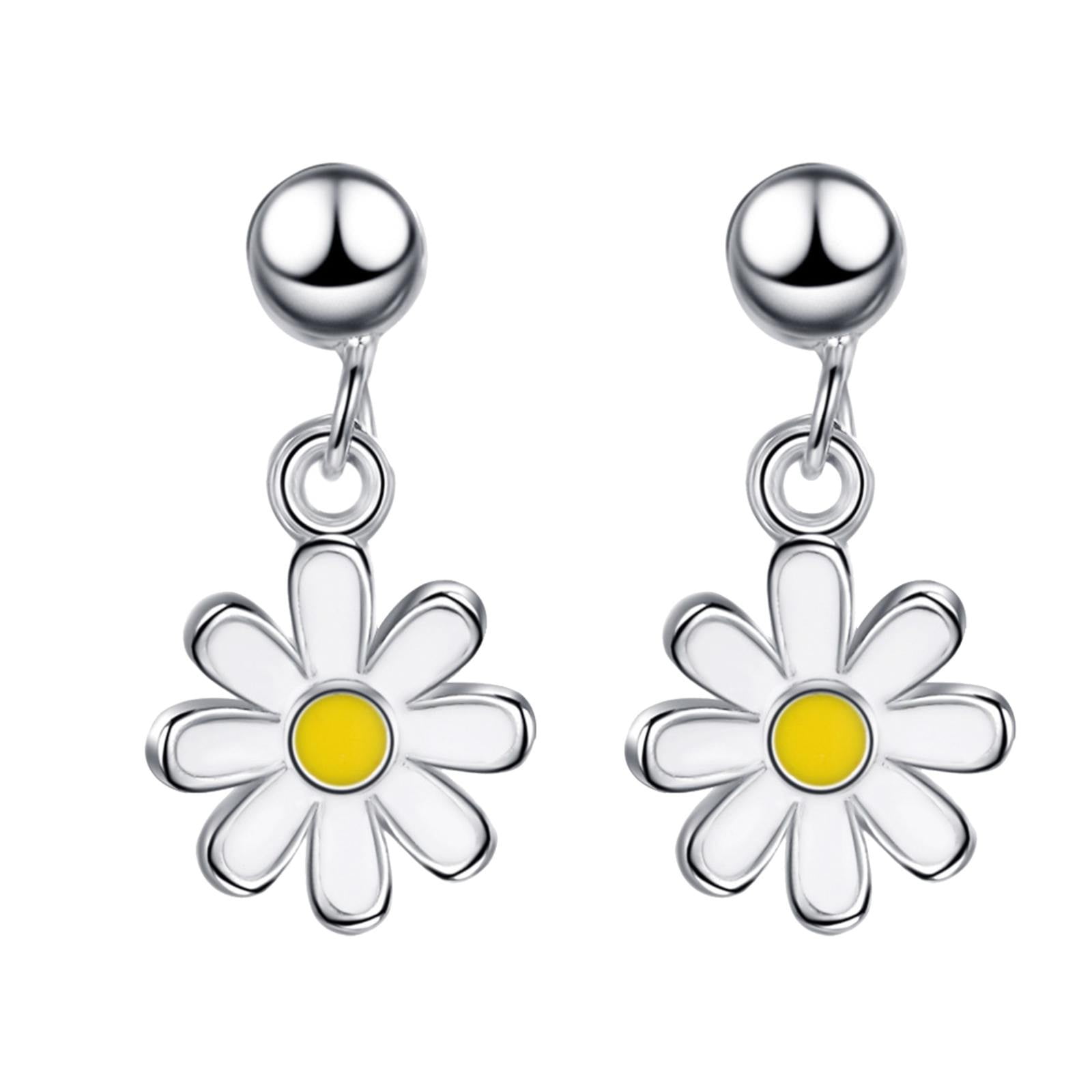 Click here for Yangzheee Sunflower Stud Earrings Sweet And Small... prices