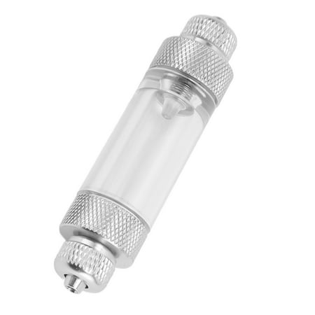 CO2 Bubble Counter, Counting Aluminum Alloy Aquarium CO2 Regulator Aquarium Water Plant CO2 ...