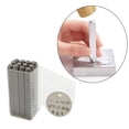12Pcs Metal Stamping Tool Set 1/8'' (3mm), Steel Heart Set Leather ...