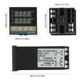 Rex-C100 V*Dn Intelligent Temperature Controller For Ssr Output Thermostat 0-400℃ - Walmart.com