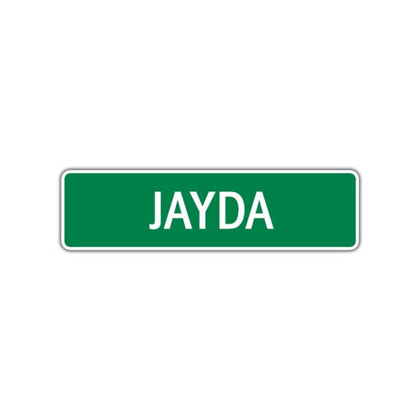 Jayda Girls Children Name Letter Printed Decoration Label Indoor ...