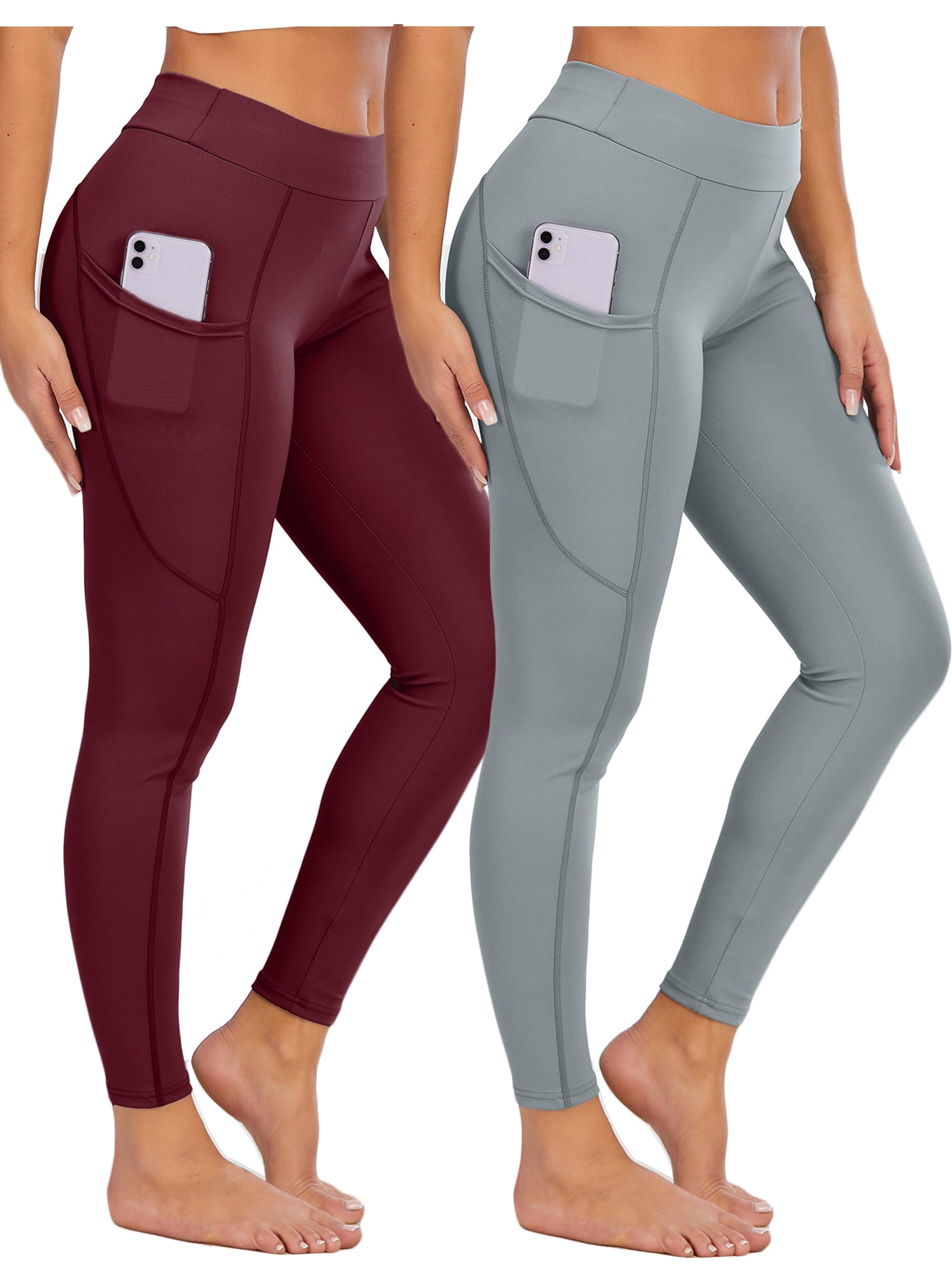 YouLoveIt Women's Butt Lifting Leggings High Waist Yoga Pants with ...