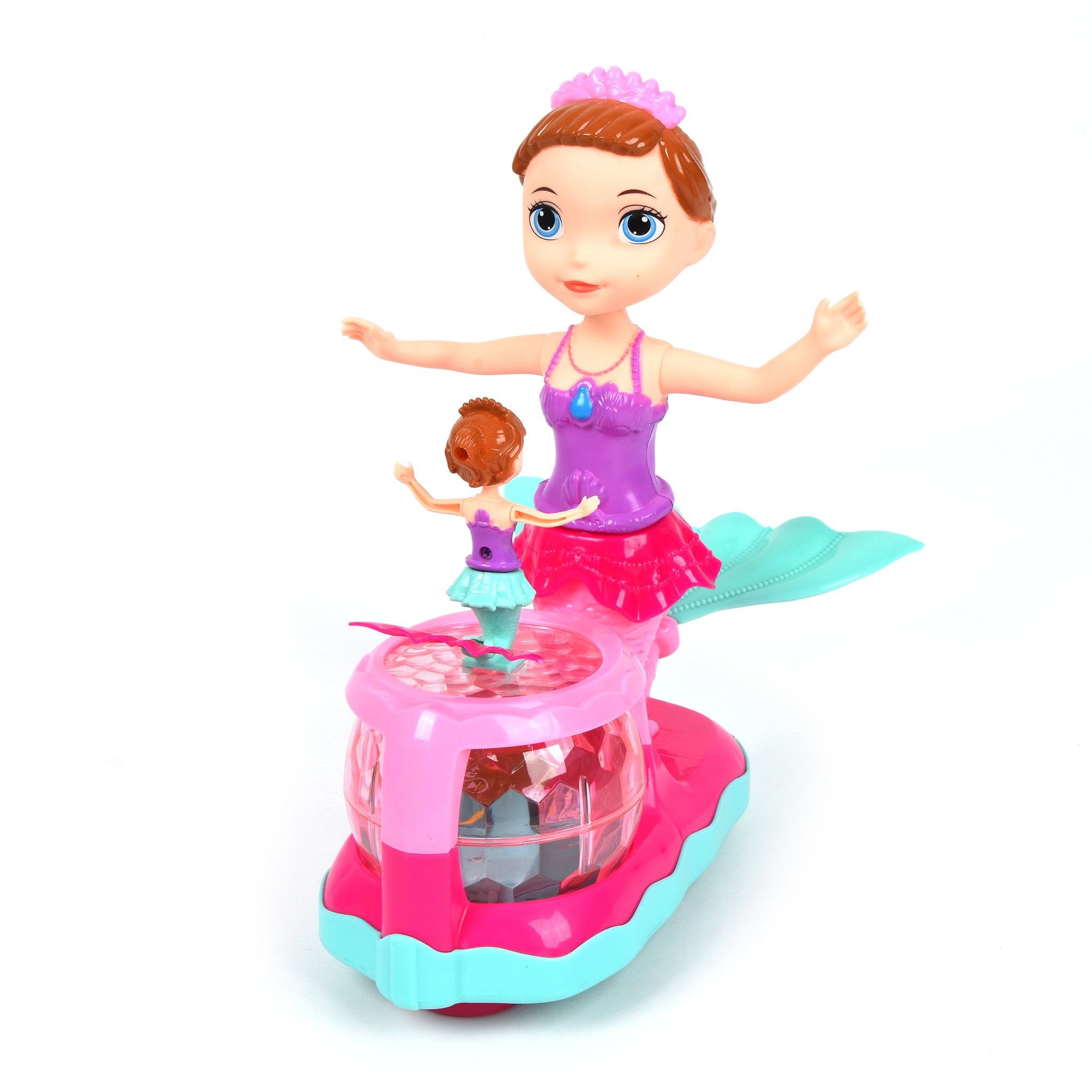 WonderPlay Battery Operated Mermaid with Light & Music Little Kid 4 - 6 ...