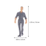 30 PCS Model Man Layout Figures Miniature Models Home Accents Decor ...