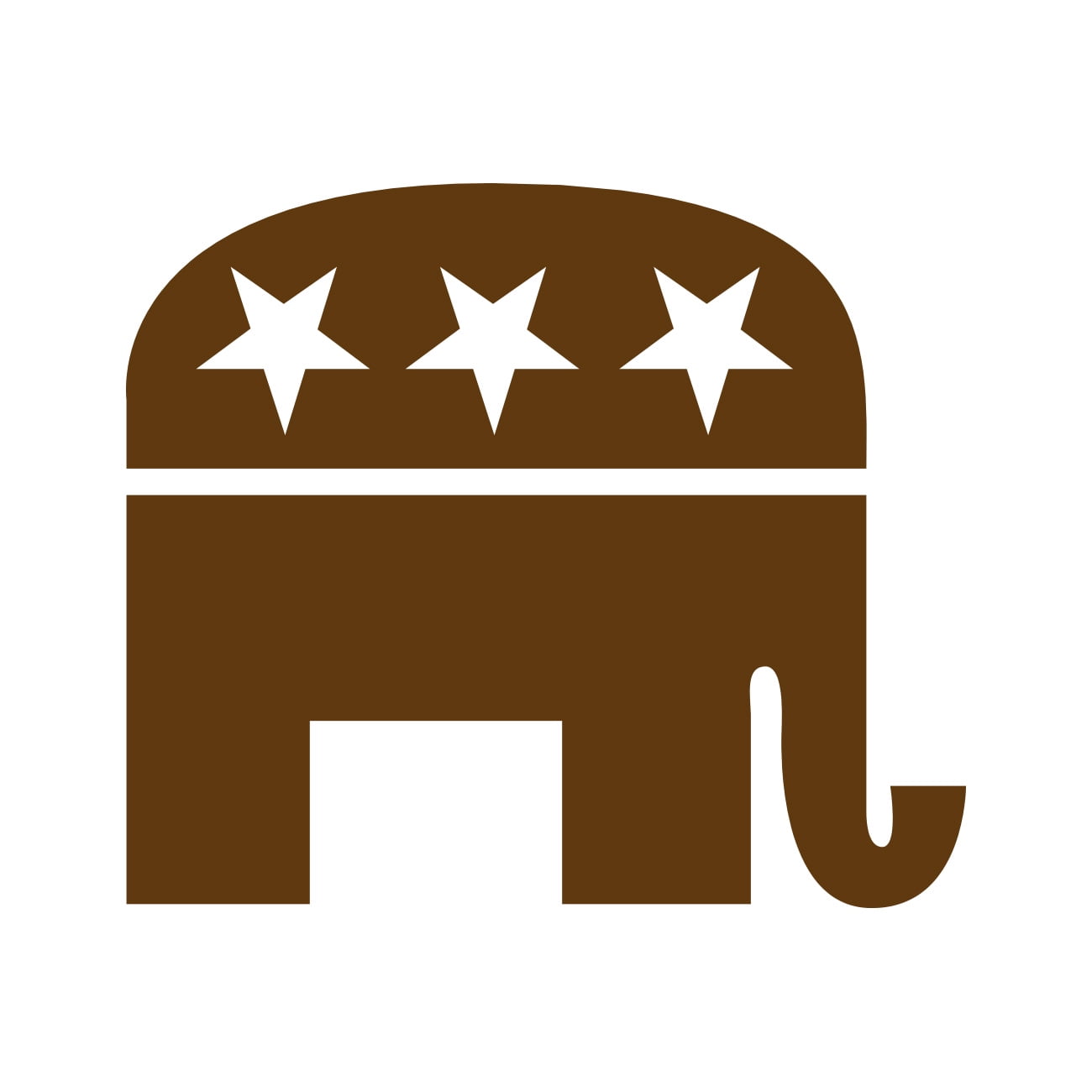 Republican Logo Sticker Decal Die Cut - Self Adhesive Vinyl ...