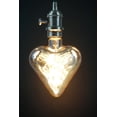 Lifegard Lighting - Vintage LED BULB E26/E27 4W 125 HEART SHAPE SPIRAL ...