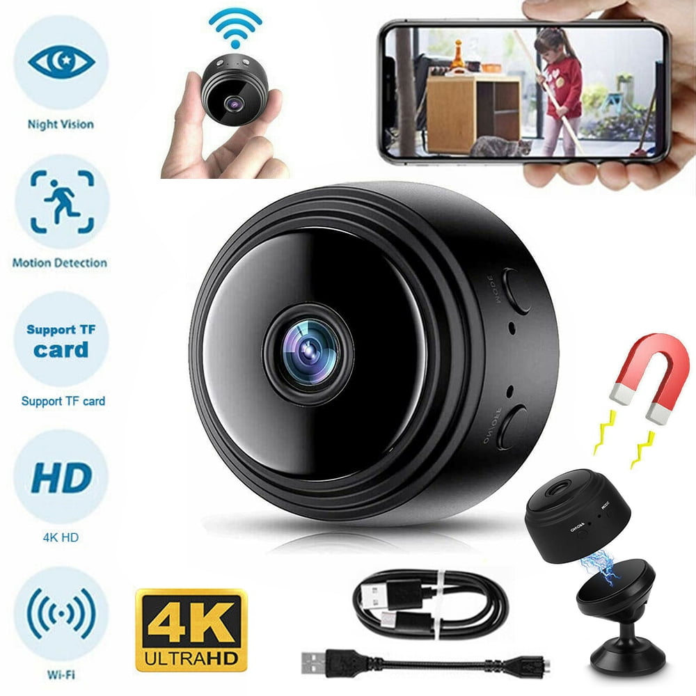 Mini 1080p Hidden Camera Portable Small Hd Spy Camera With Night Vision