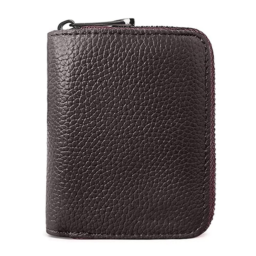 Credit Card Holder Leather Small Card Case for Women or Men Accordion ...