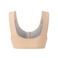 Comfortable Front Closure Women's Non Wired Bra Vest Style For Mature ...