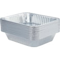 Aluminum Pans 9x13 Disposable Foil Pans (10 Pack) Half Size Deep Steam ...