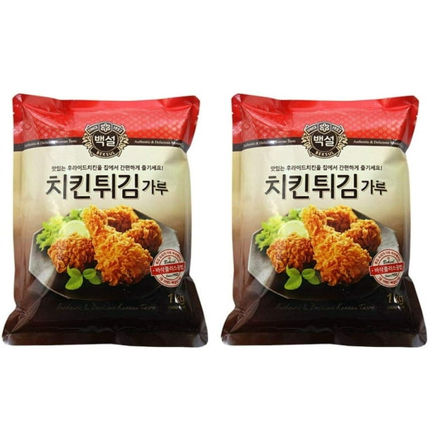 CJ Beksul Chicken Frying Mix (치킨튀김가루), 2.2 lb - 2 Pack - Walmart.com