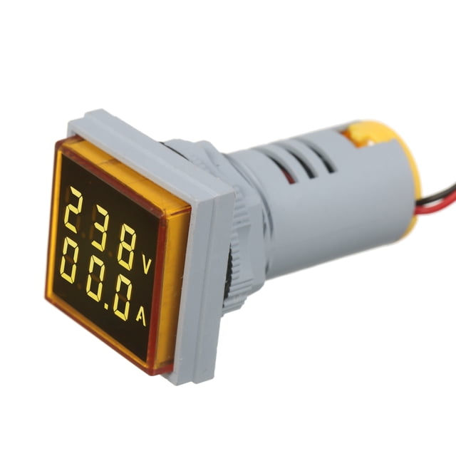 Current and Voltage Indicator with Display LED Display Voltage Detector ...