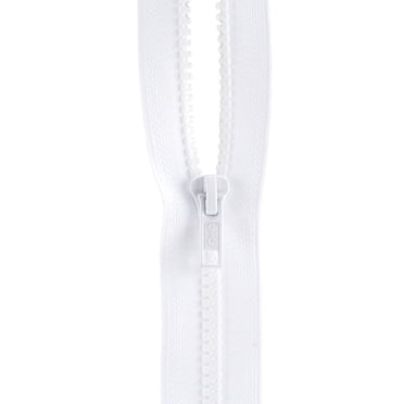 YKK 26" Vislon Zipper ~ YKK #5 Molded Plastic ~ Separating - 580 Black ...