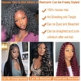 Burmese Curly Human Hair 3c4a Unprocessed Brazilian Virgin Hair 3 Quick ...