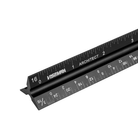 Architect Scale Ruler for Engineer and Student-12" Laser-Etched ...