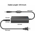 AC Adapter Compatible with ONN 100025283 27-inch Curved QHD Gaming ...