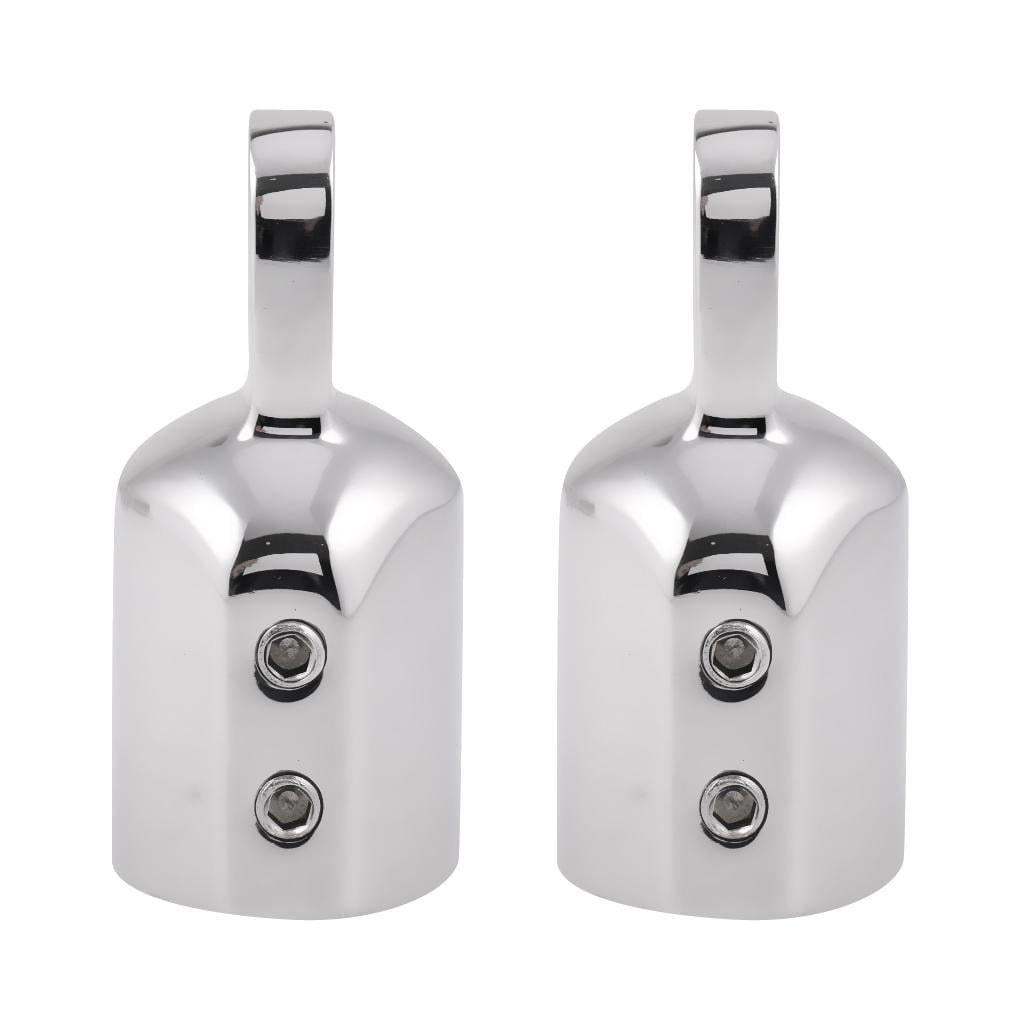 2 x 25mm Eye End Stainless Steel 316 Fitting Tube End Cap - Walmart.com