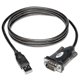 Tripp Lite USB 1.1 Serial Cable Adapter U209-000-R - Walmart.com