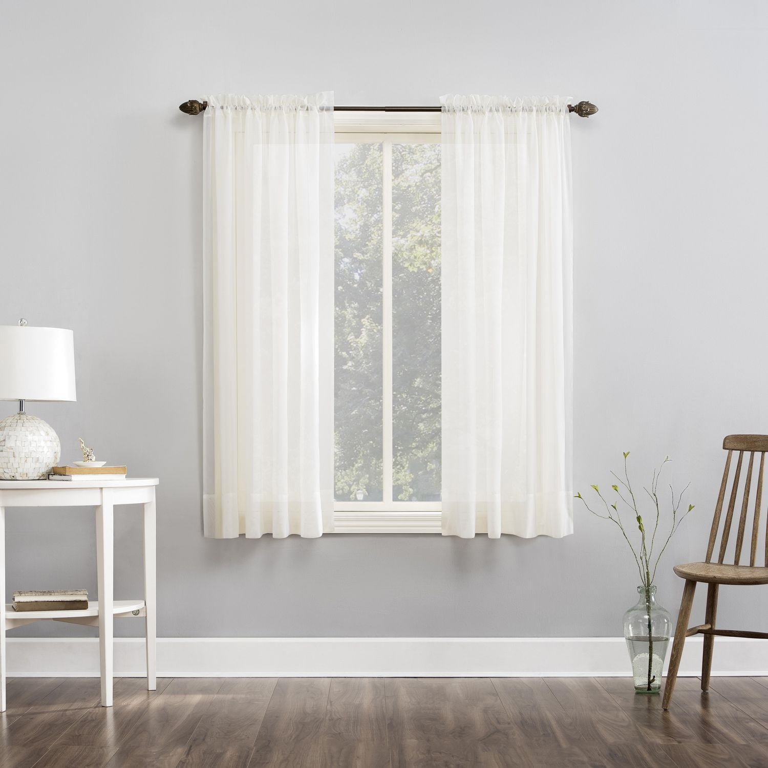 Click here for Sun Textile Voile Rod Pocket Curtain 55 prices