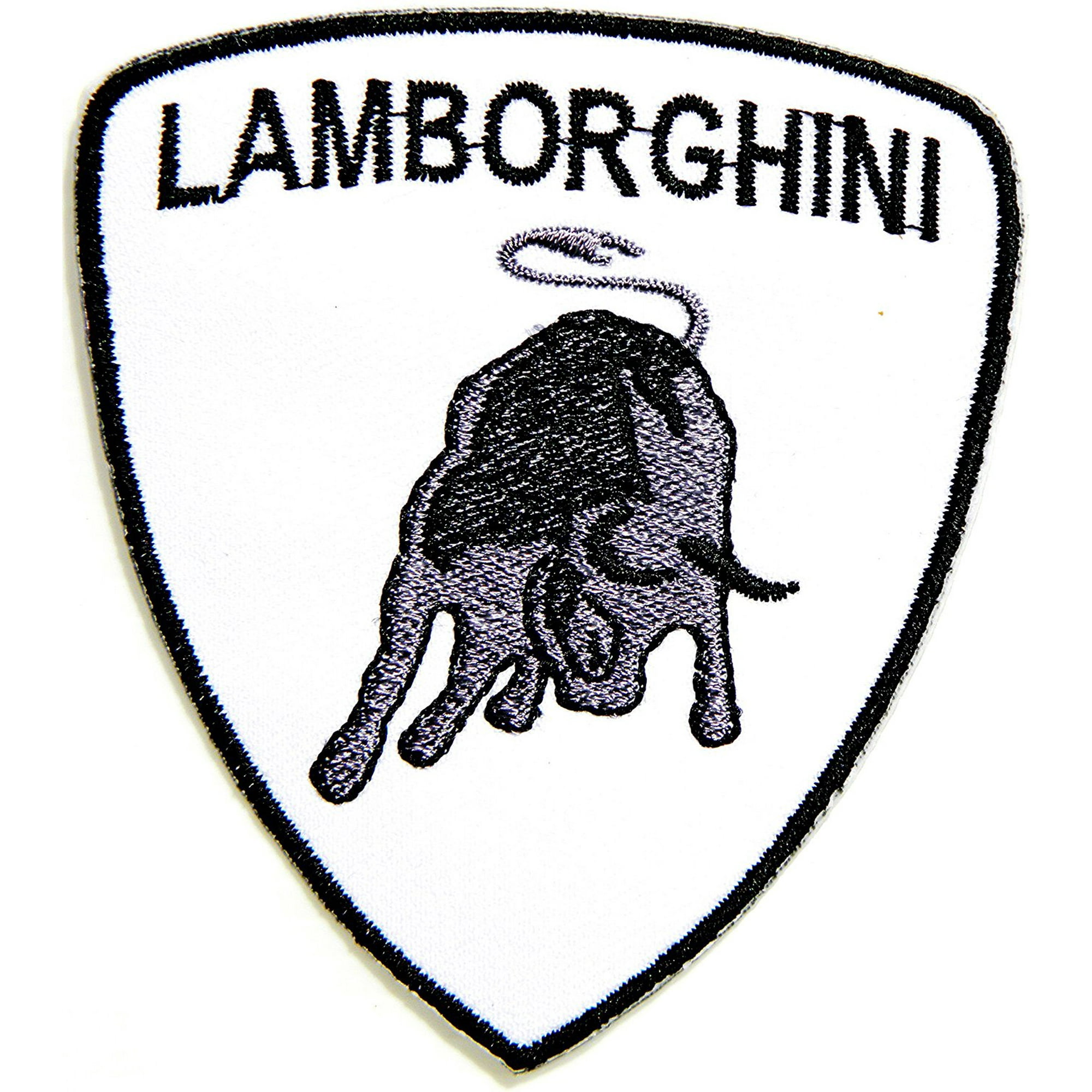 Lamborghini Symbol Black And White