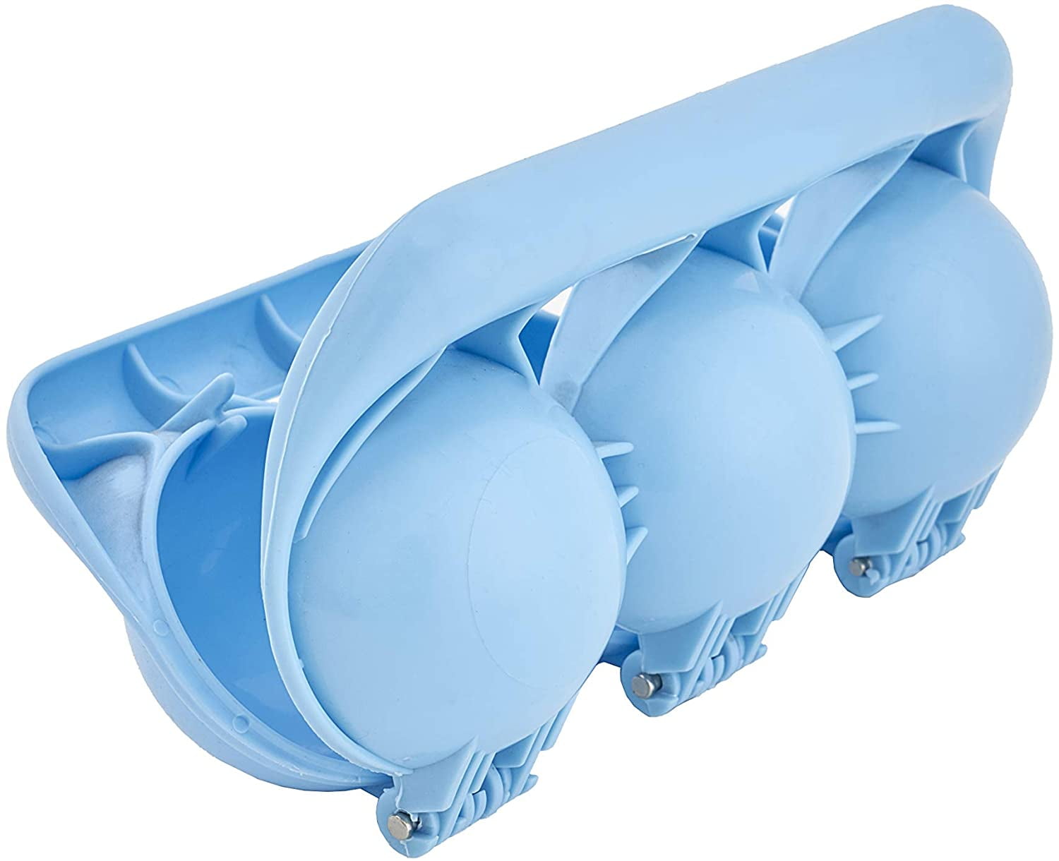 Superio Snowball Maker Triple Balls Mold, Kid Snow Toy Light Blue ...