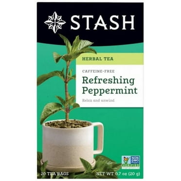 Stash Tea Premium Caffeine Free Herbal Tea, Cinnamon Vanilla, 18 Count ...