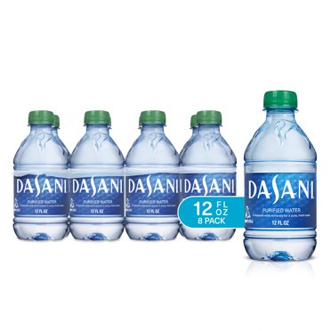 Pure Life Purified Water, 8 Fl Oz, Plastic Bottled Water (12 Pack ...