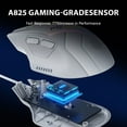 INPHIC PG1 Wired Gaming Mouse Ergonomic E-sports Macro Programming RGB ...
