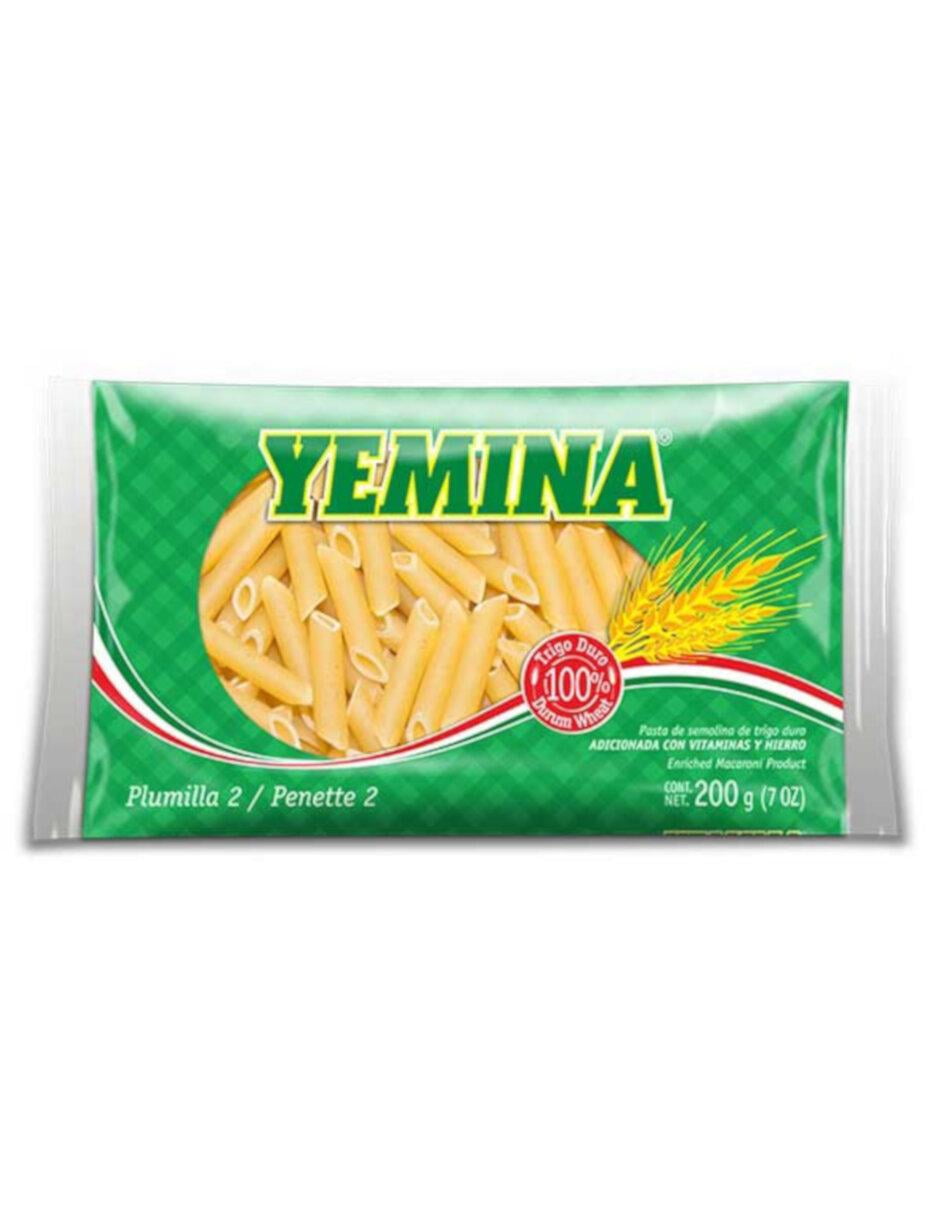 Pack de 24 Sopa para Pasta Yemina Plumilla #2 200 gr Yemina Plumilla #2 ...