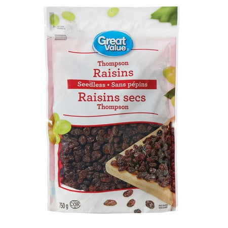 Great Value Seedless Thompson Raisins | Walmart Canada