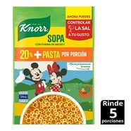 Sopa Knorr letras 95 g | Walmart en línea