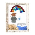 2026 Graduation Sea Glass Photo Frame Crystal Art Keepsake Class of ...