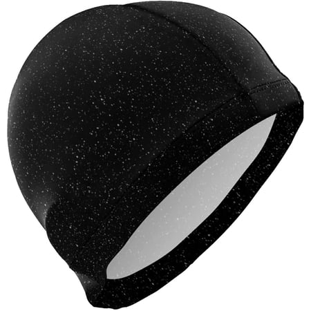 Wekity Swimming Cap Colorful Black Starry Sky Galaxy Stars Unisex Adult ...