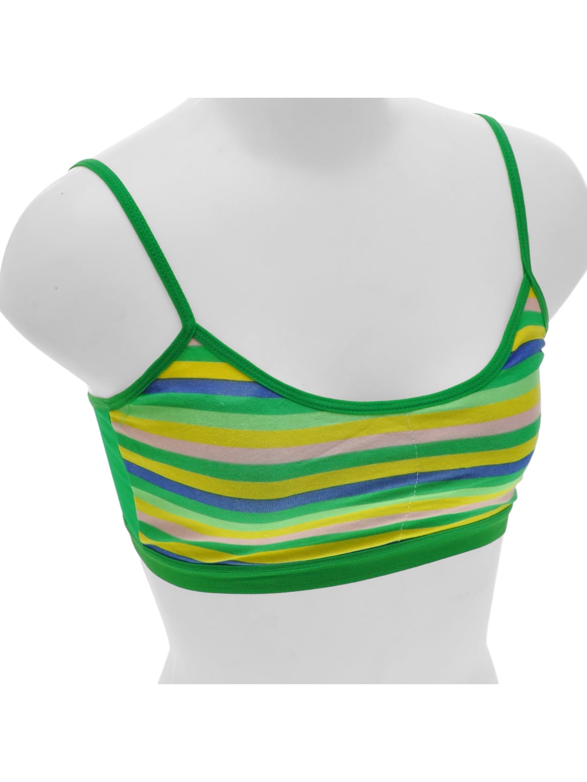 Angelina Girls' Cotton Cami Style Training Bra with Rainbow Print (6 ...