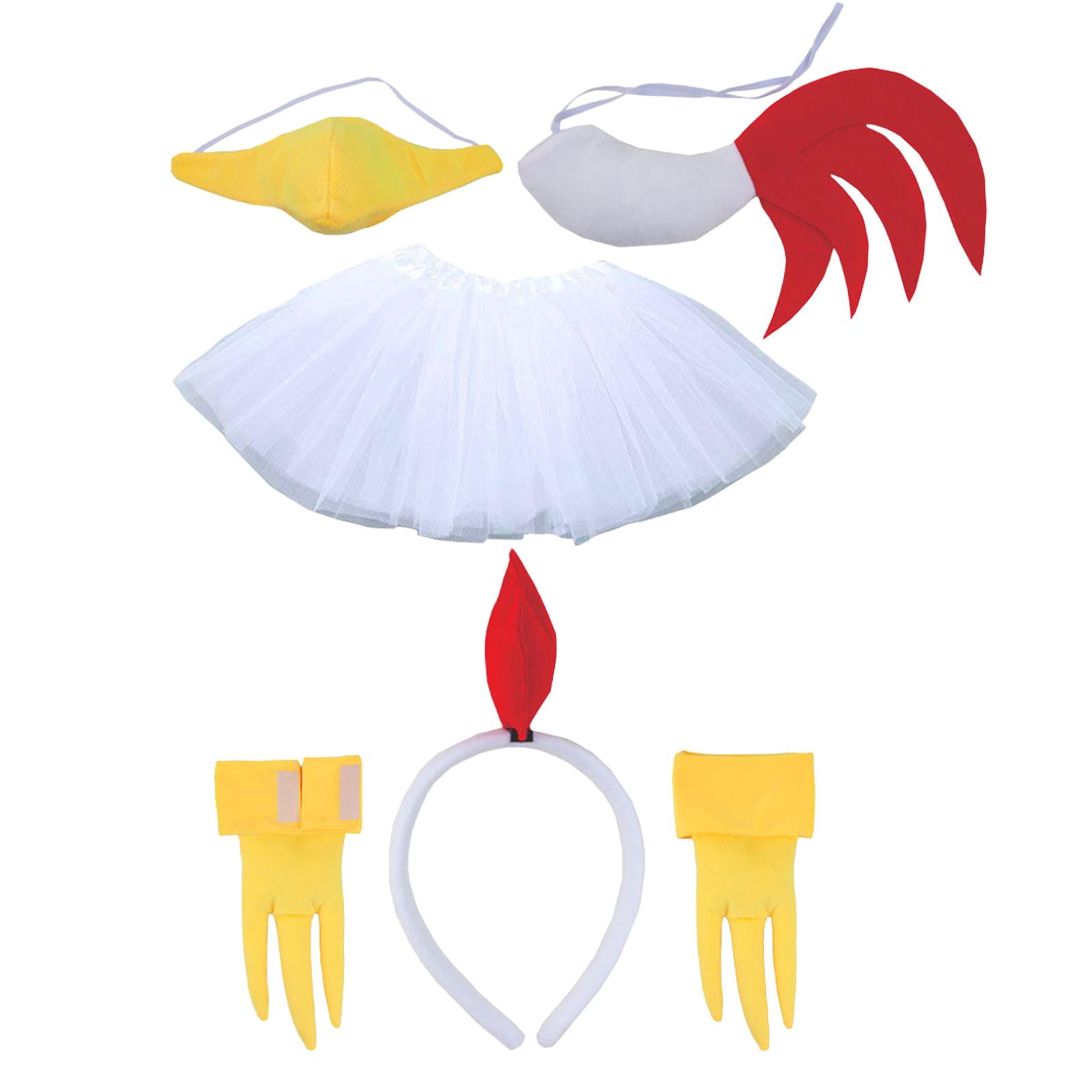 Disfraz de pollo, diadema de pollito, conjunto de diadema de pollito de ...