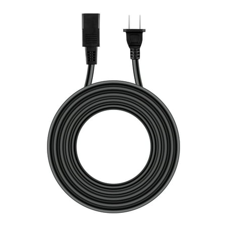 LastDan 8ft 2-Prong Square AC Power Cord Cable Lead Compatible with ...