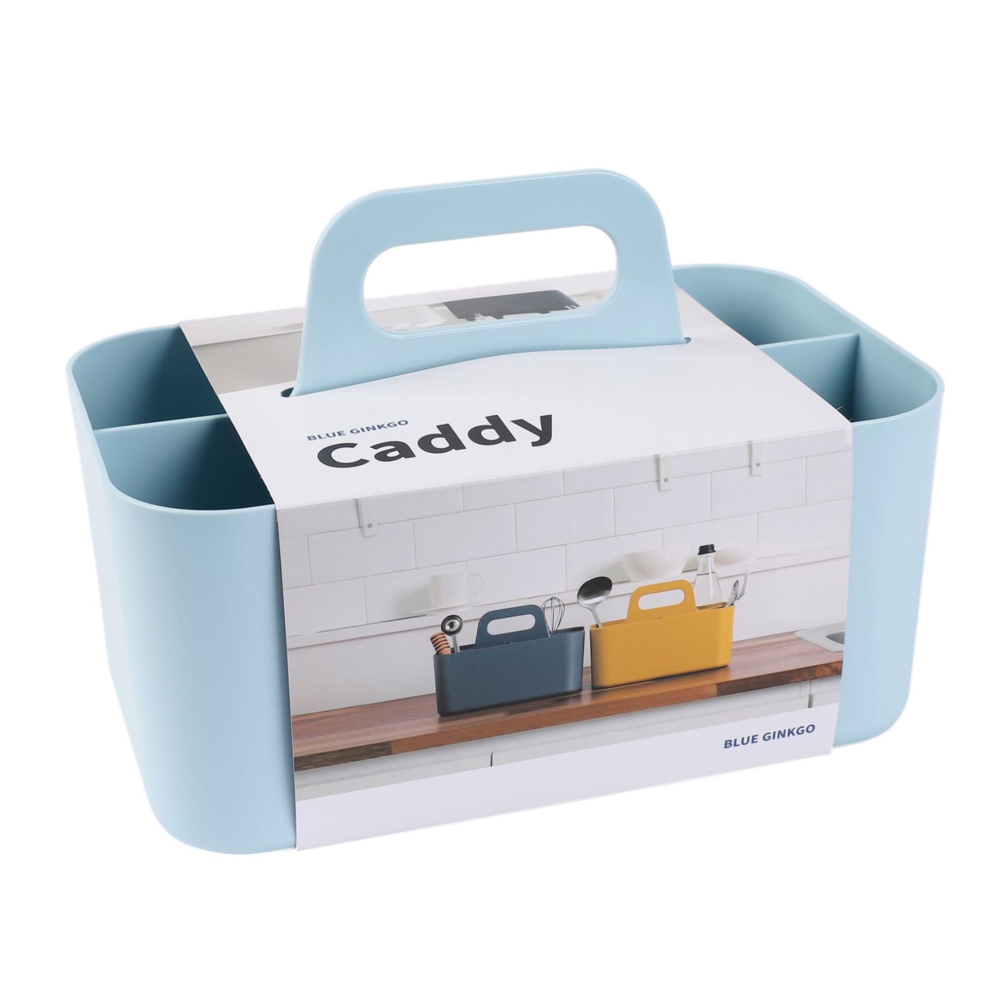 BLUE GINKGO Portable Storage Caddy Organizer | Stackable, Multipurpose ...