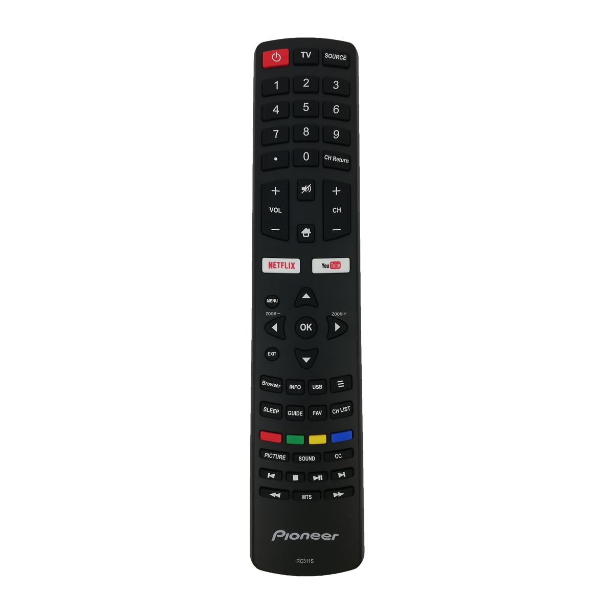 Original Remote Control for PIONEER LEDM4K432NIP/43D1820 | Walmart Canada