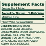 Spring Valley Fast-Dissolve Melatonin Sleep Support Dietary Supplement ...
