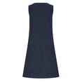 XFeng.Women's V Neck Flutter Short Sleeve Loose A-Line Midi Dress ...