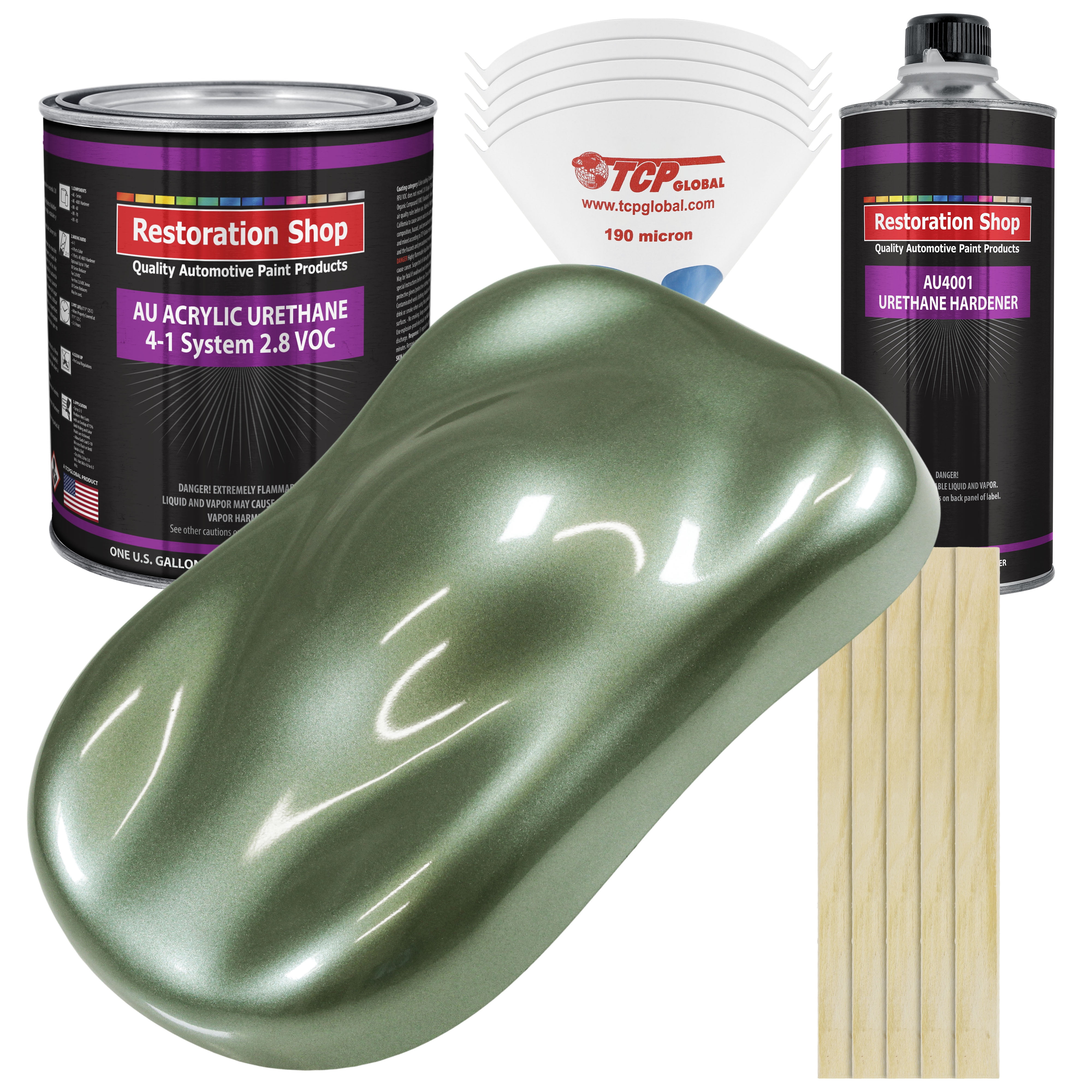 Restoration Shop Fern Green Metallic Acrylic Urethane Auto Paint ...