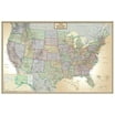 24x36 United States, USA Contemporary Elite Wall Map Poster - Walmart.com