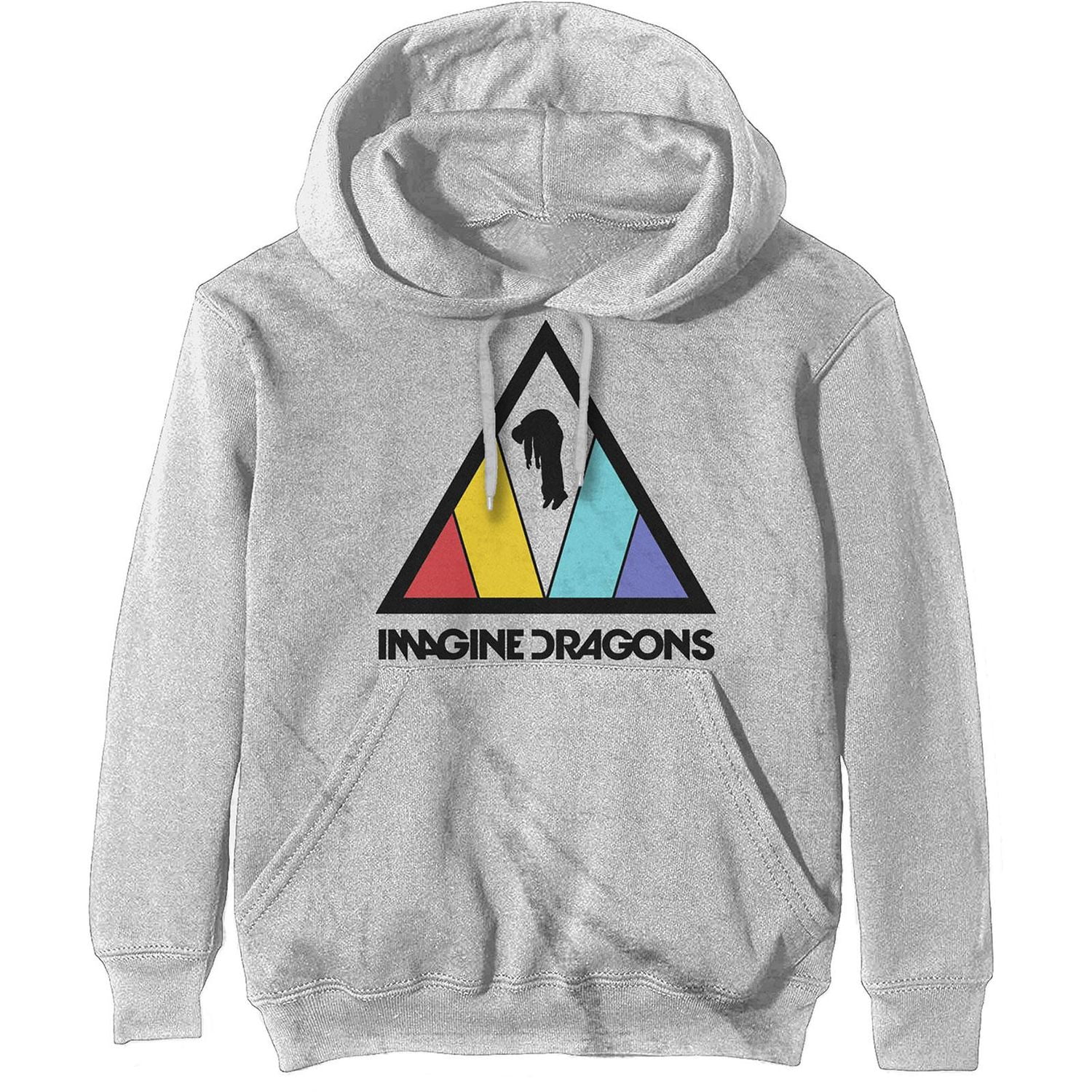 Click here for Imagine Dragons Adult Triangle Logo Hoodie M prices