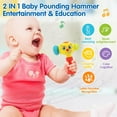 Educational Baby Hammer Toy with Musical Light for 6-18 Months, Funny ...
