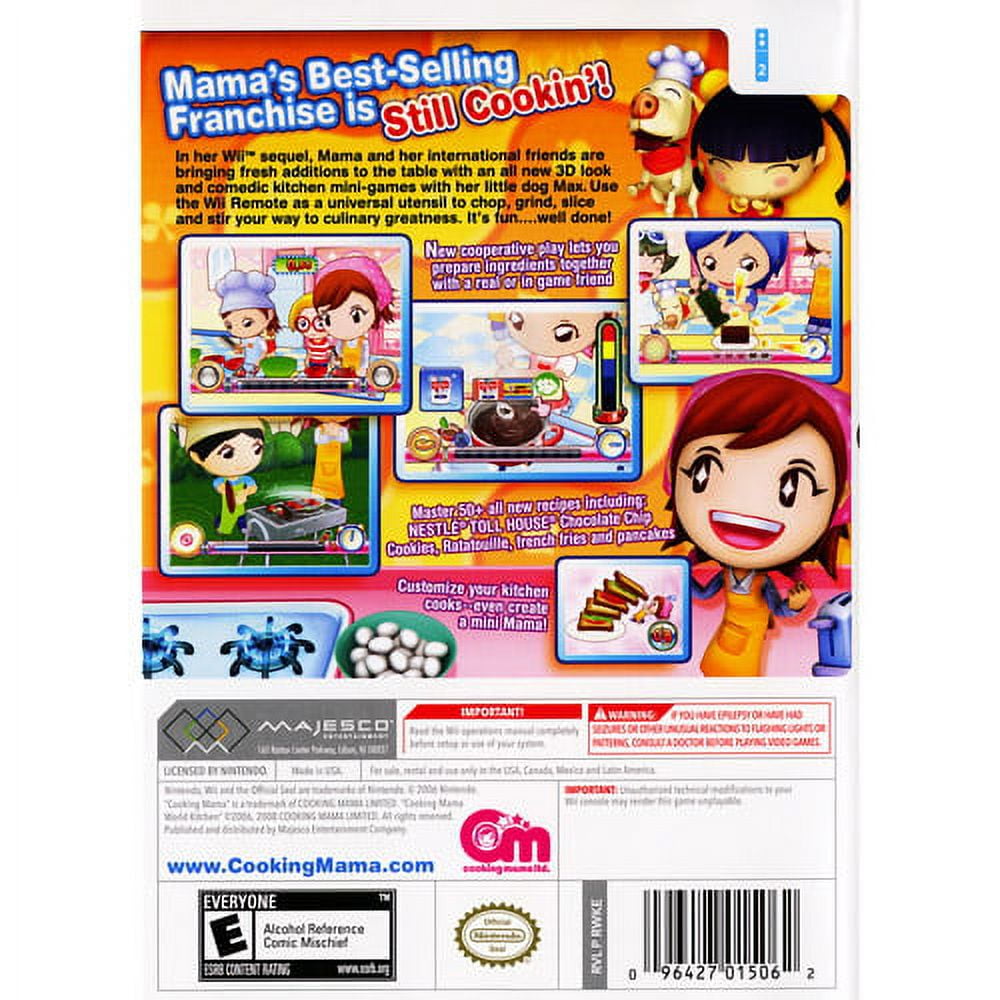 Wii Cooking Mama World Kitchen