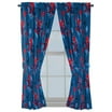 Marvel Avengers Team Kids Bedroom Window Curtains, 63 inch, Set of 2 ...