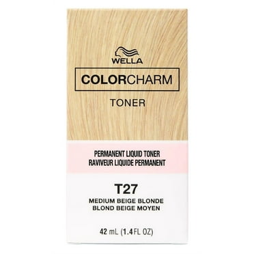 Wella Color Charm Liquid Toner #T14 Pale Ash Blonde (Pack of 3 ...